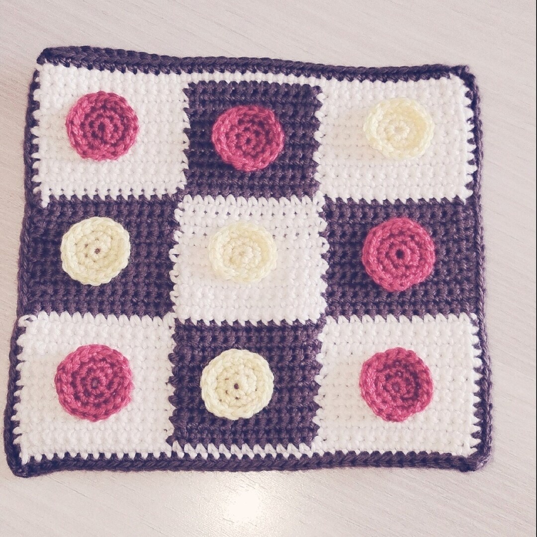 Jeu De Morpion Au Crochet - Etsy