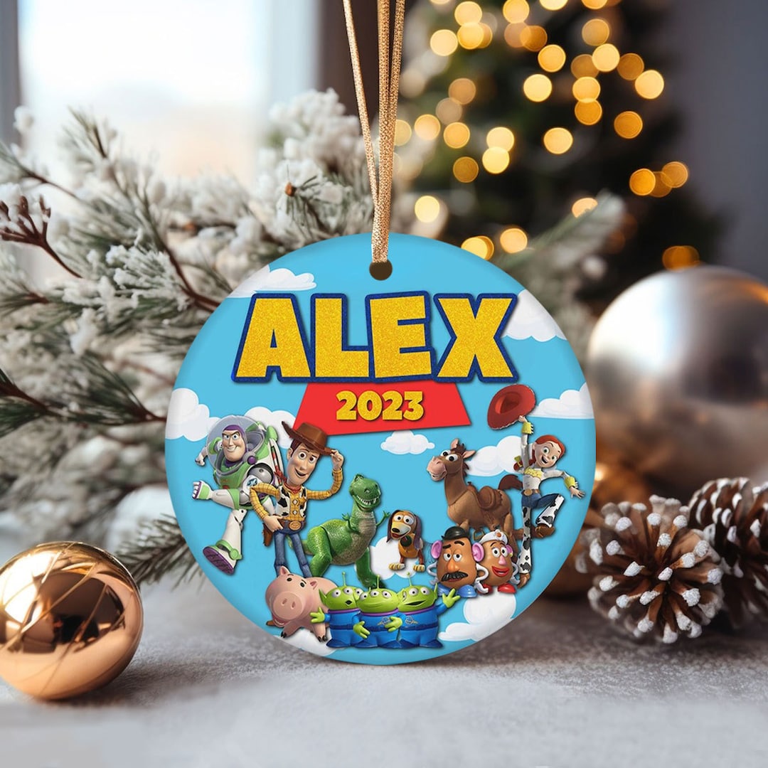 Personalized Toy Story Ornament Custom Toy Story Christmas - Etsy