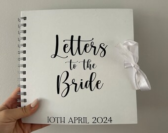 Letters to the Bride Book Hen Party Photo Album Bride Memory Keepsake ...