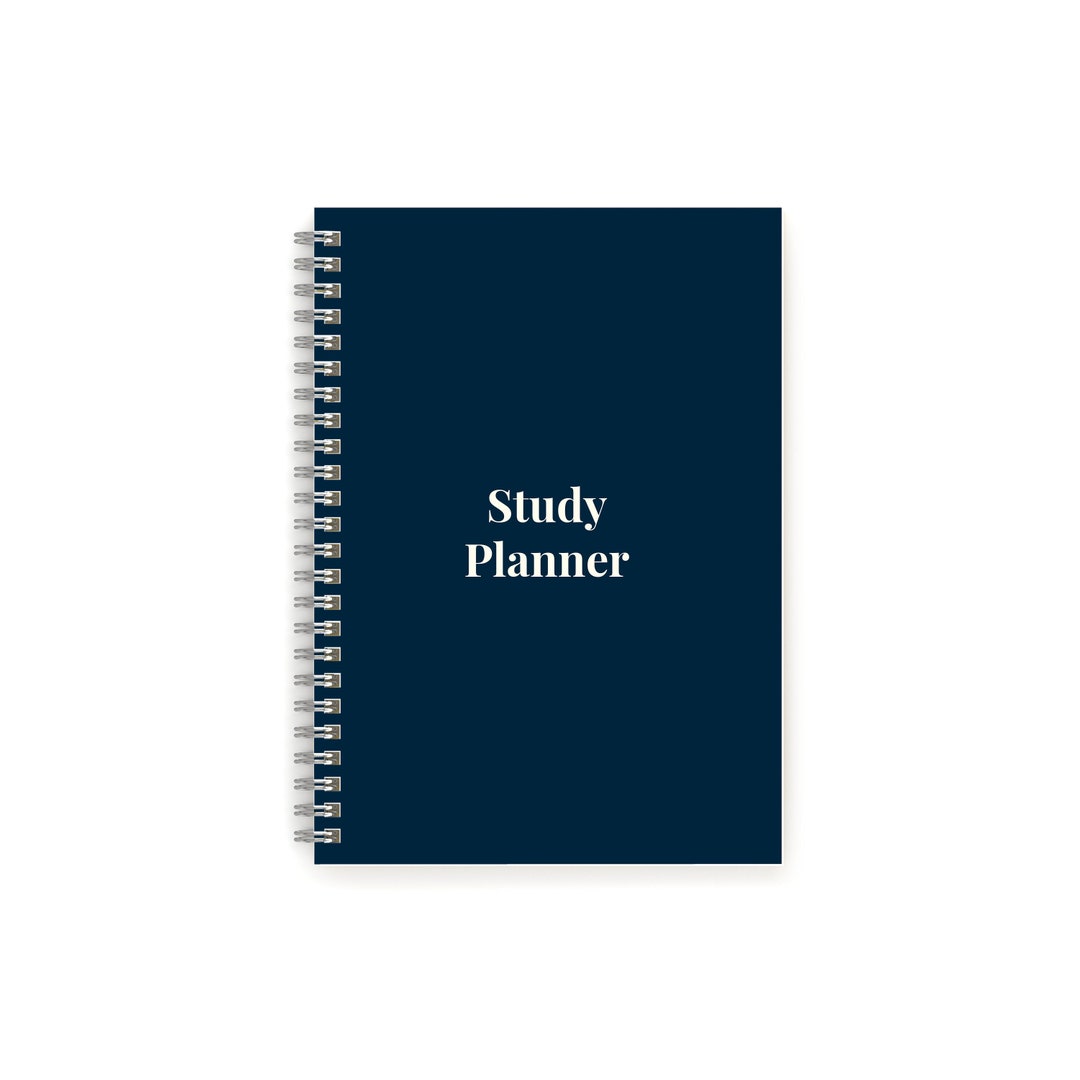 Study & Homework Planner - A5 Size With 104 Inner Pages - Etsy