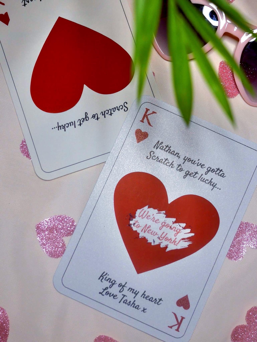 Personalised Scratch Reveal Card | Romantic Valentine's Gift - Etsy