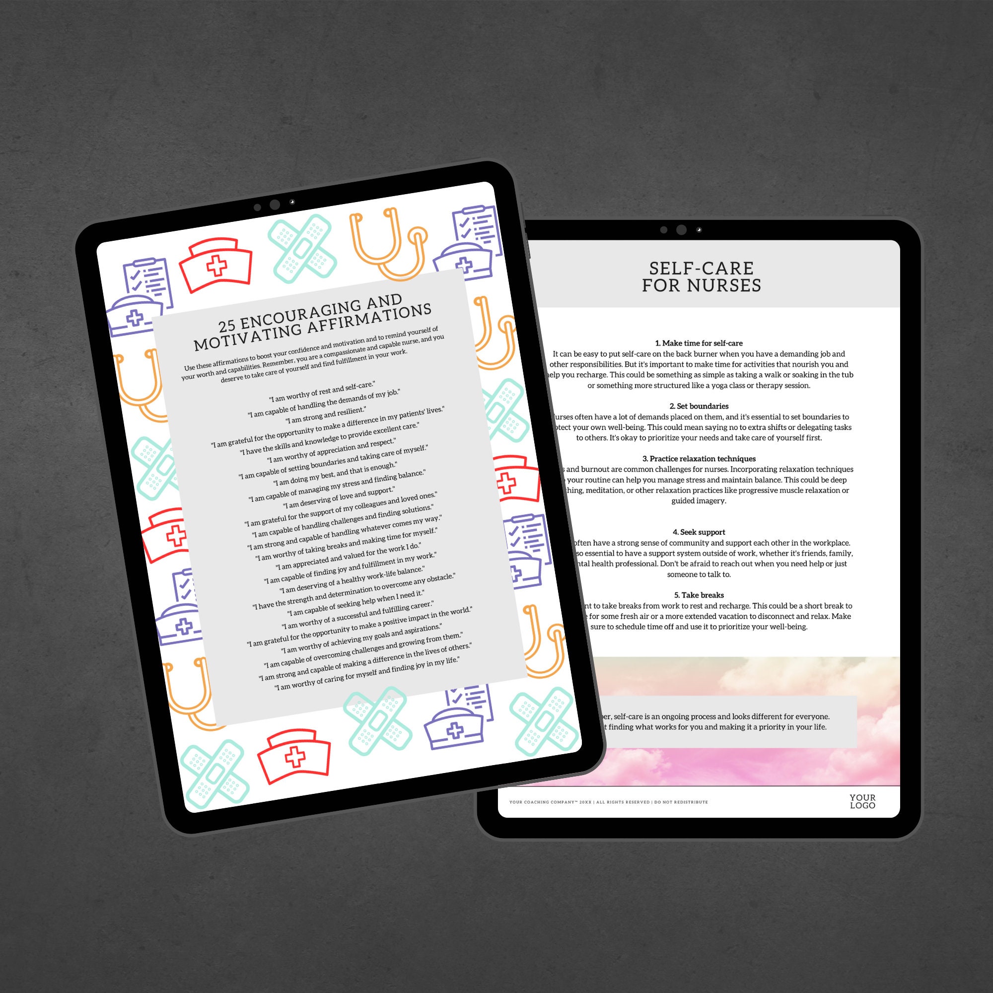 Nursing Notes | Reflection Journal for Nurses | Guided Journal for ...