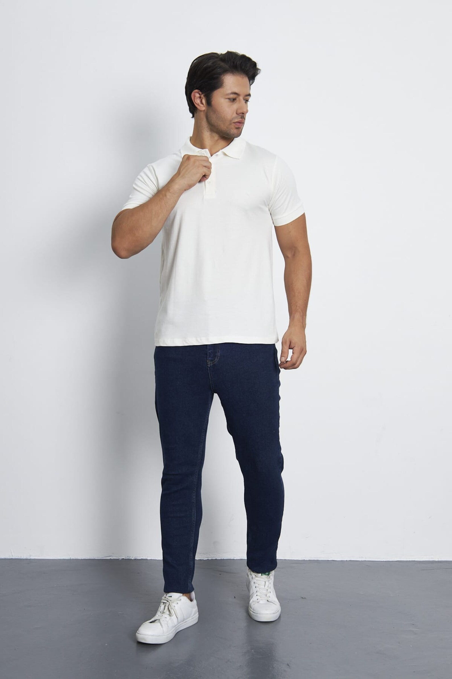 Cream Color Men's Polo Shirt - Etsy