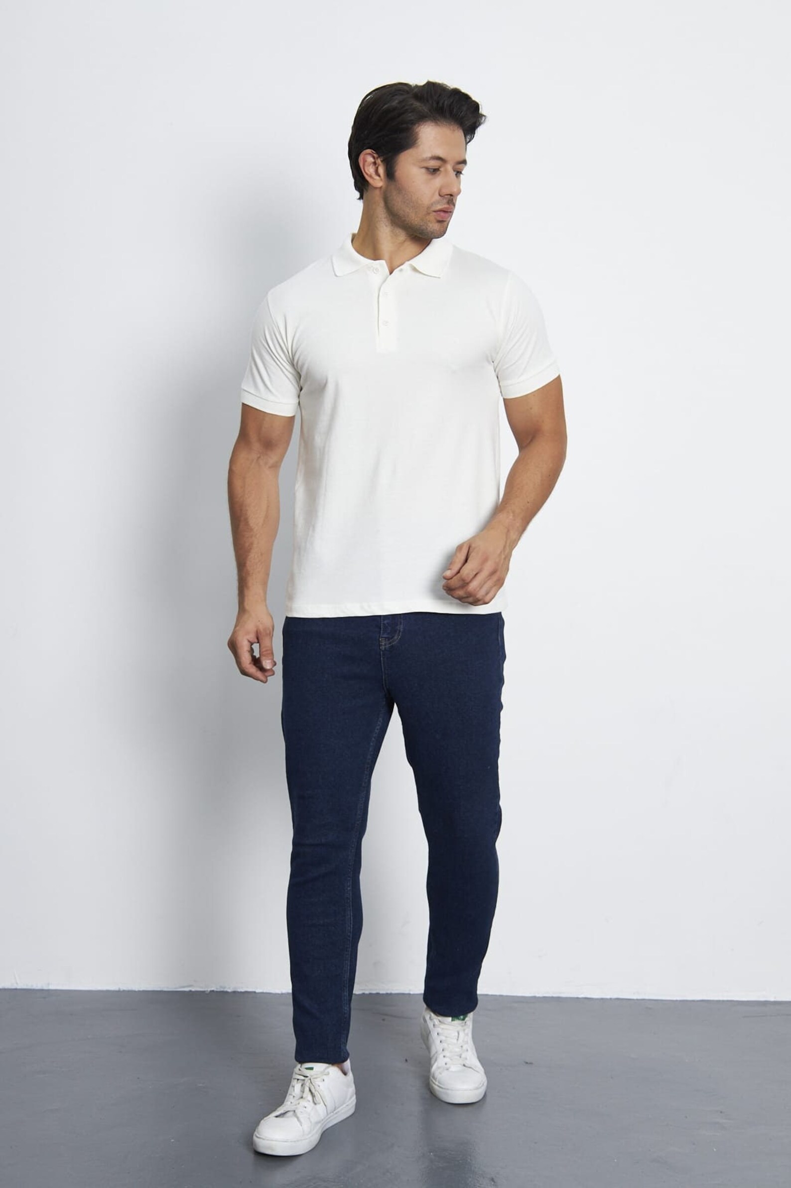 Cream Color Men's Polo Shirt - Etsy