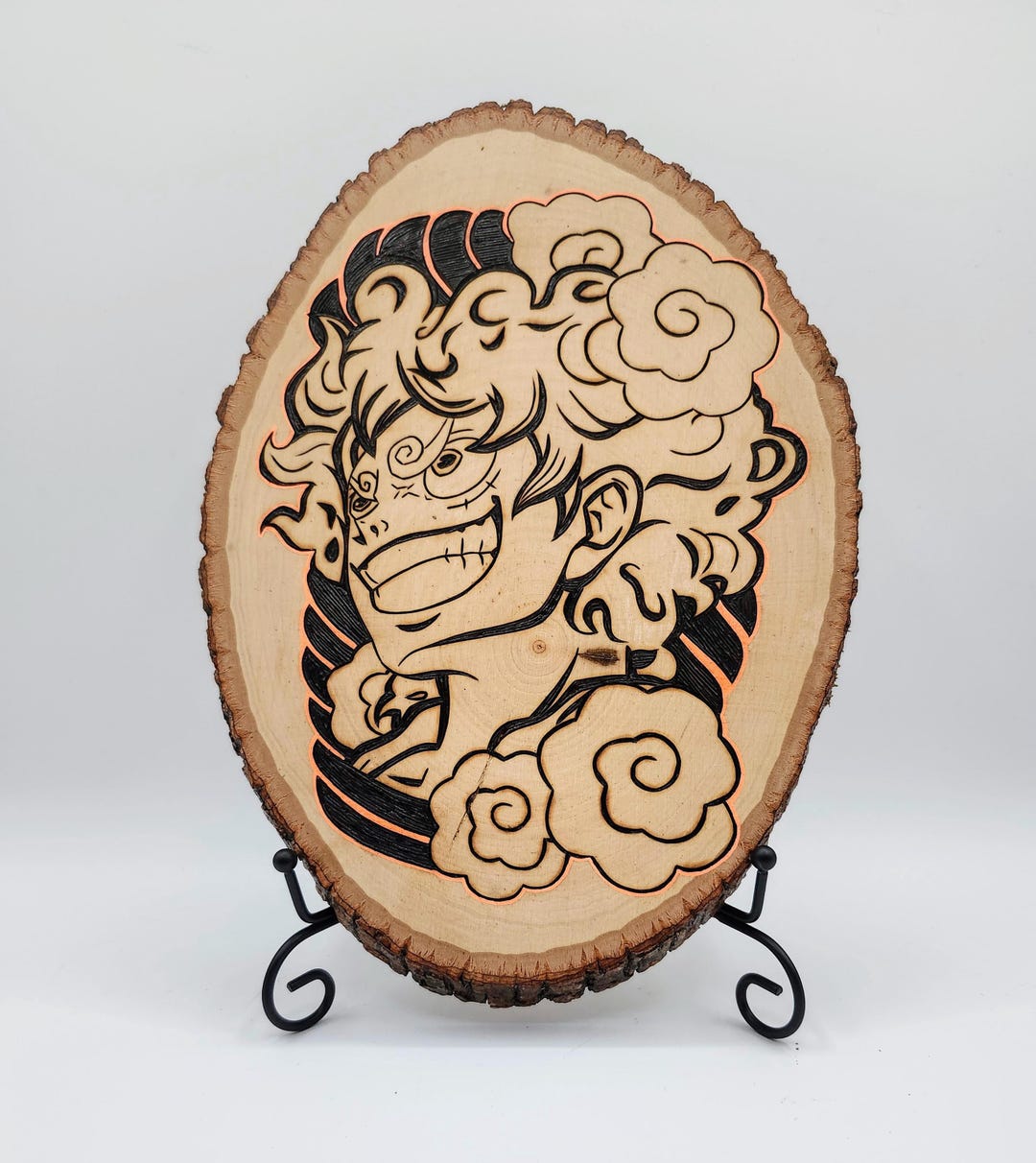 Luffy Anime/manga Wood Burning/pyrography, One Piece - Etsy