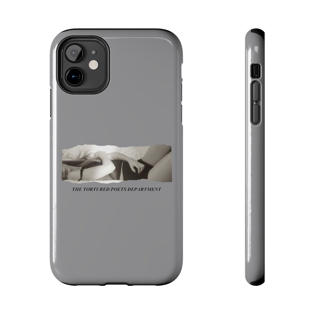 The Tortured Poets Department TTPD Taylor Swift Gray Tough Phone Case ...