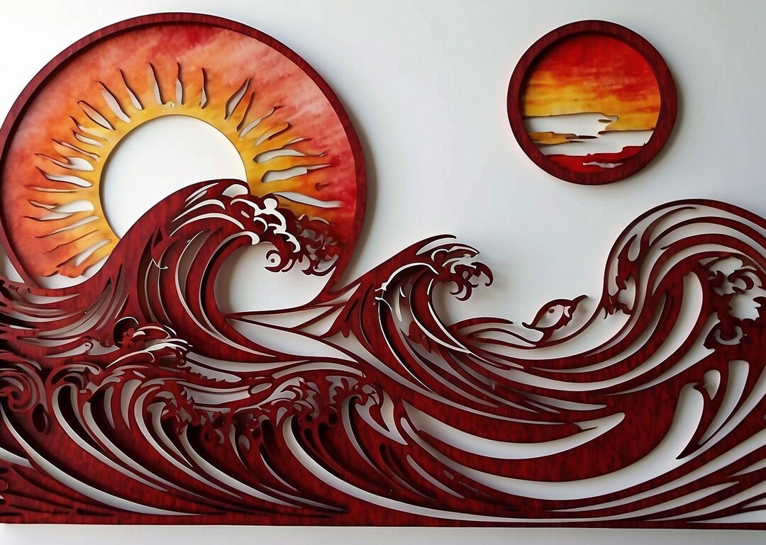 Digital File 6 Layer Laser Cut Files, DXF, SVG, Multi-layer Files ...