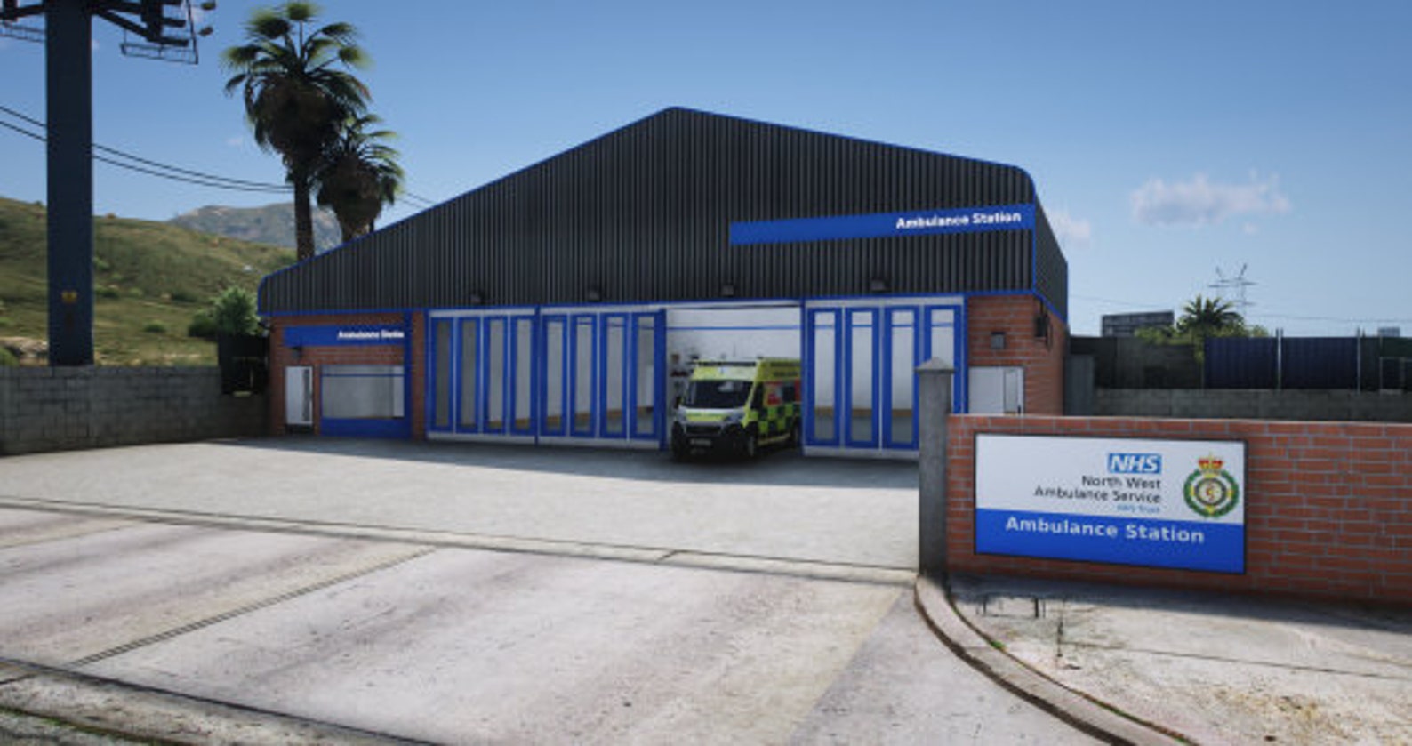 Fivem NHS Ambulance Station MLO Fivem Cars Fivem Clothing - Etsy Canada