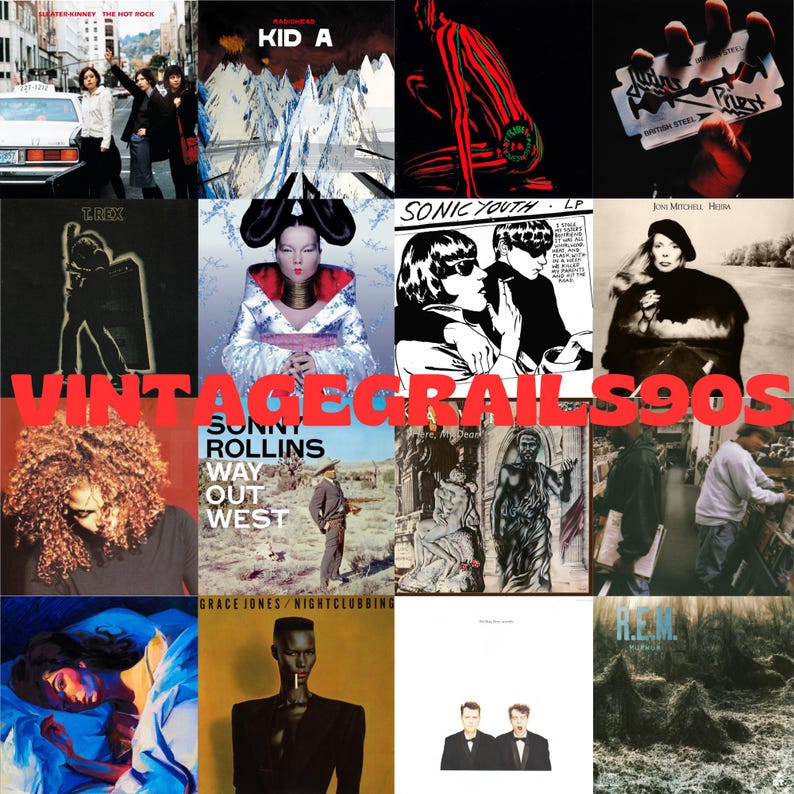 Aesthetic Wall Collage Kit - Best Album Covers of All Time by the ...