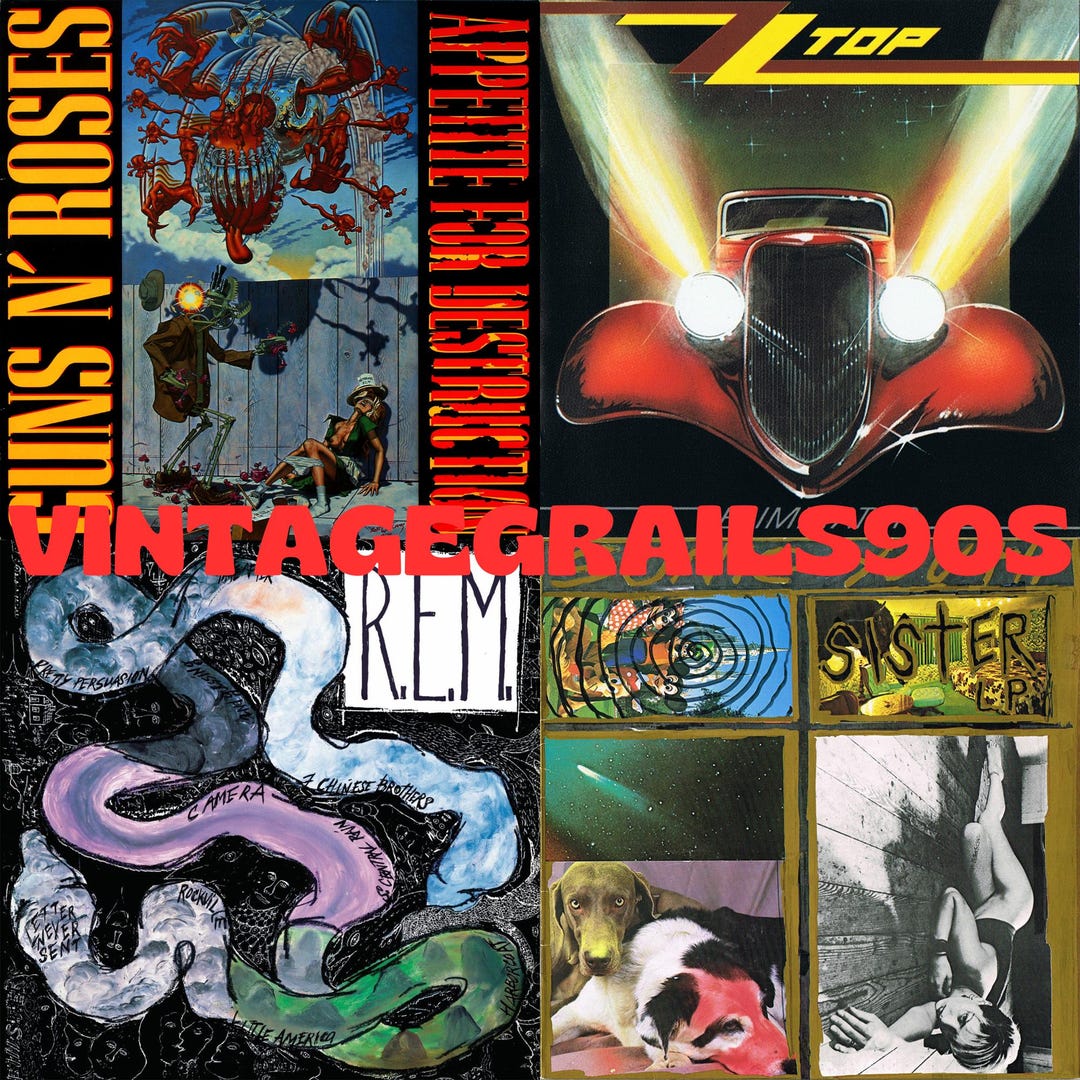 Best 80s Music Album Covers - Collage Retro - Wall Art - Home Decor ...