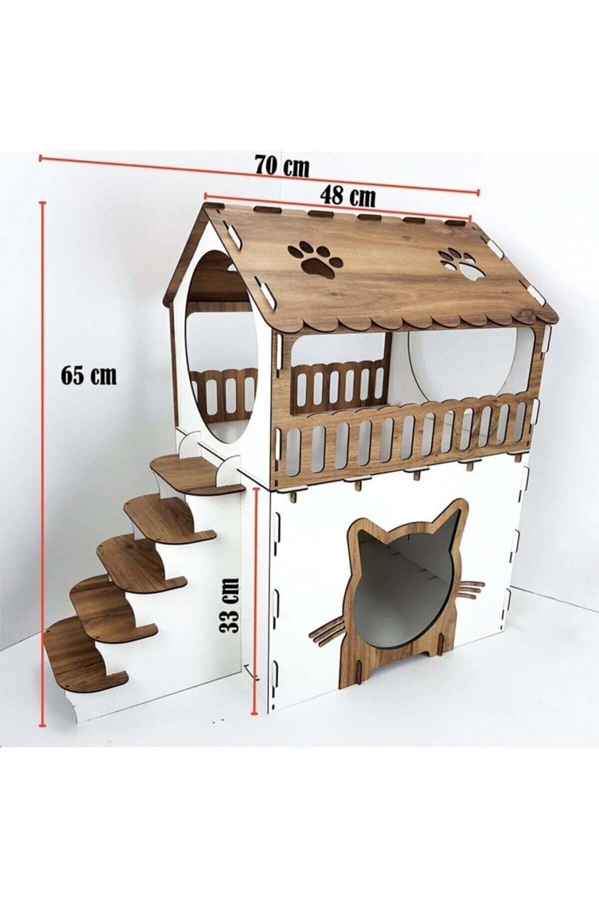 Two-floor Cat House Digital Download Files With Installation Guide, Pet ...
