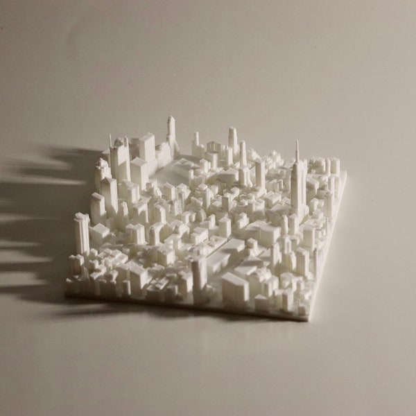 Miniature Map of New York - Etsy