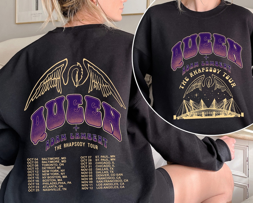 Queen Adam Lambert the Rhapsody Tour 2023 the Rhapsody Tour - Etsy