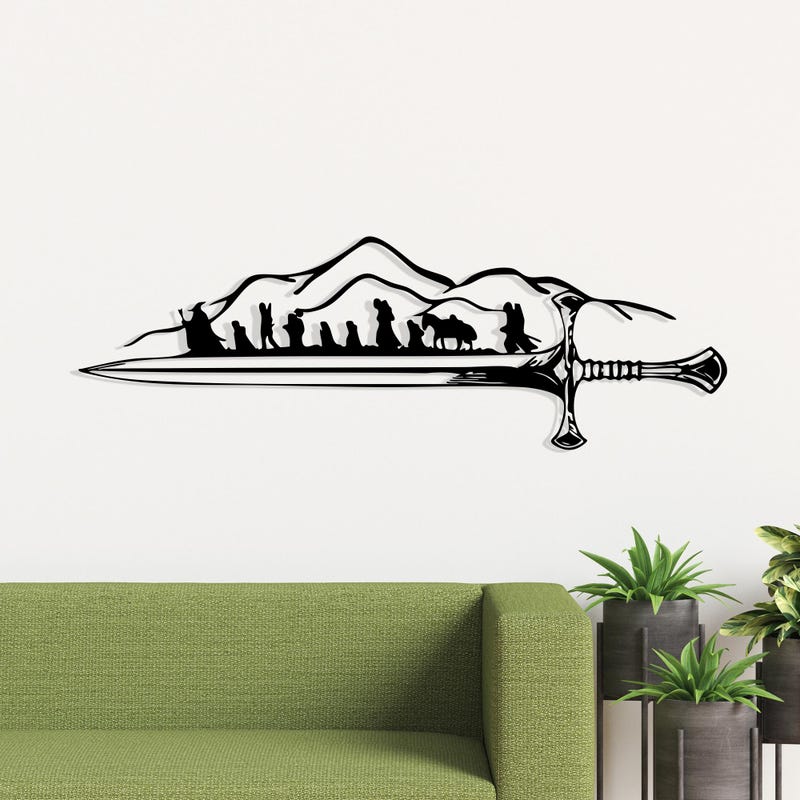 Lord the Rings Wall Art - Etsy