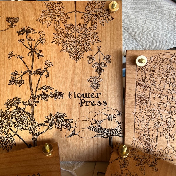 Flower Press - Etsy
