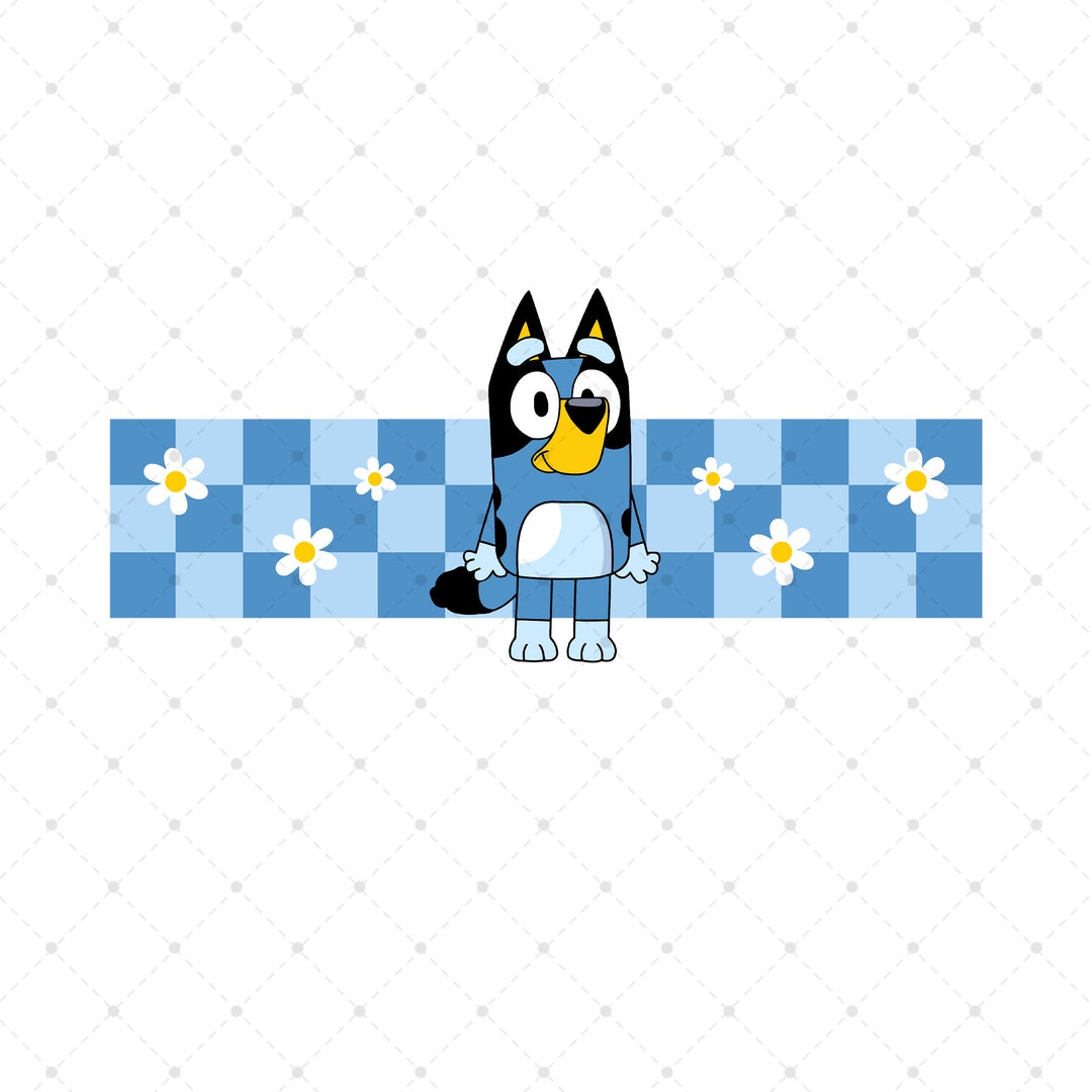Retro Bluey Flower Png Bluey Flower Png Bluey Png Cute - Etsy