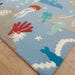 Under the Sea Rug, Hand Tufted Rug, 100% New Zealand Wool Rug ...