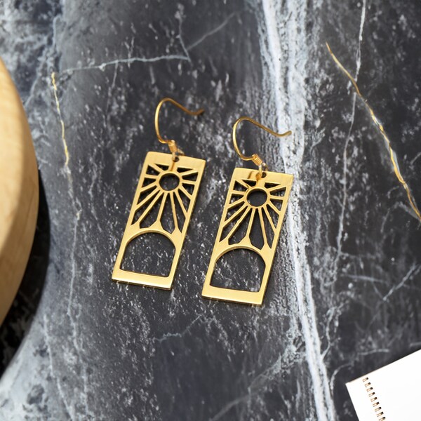 Demon Slayer Earrings Hanafuda - Etsy