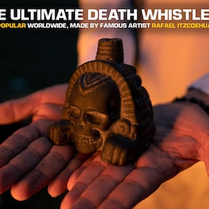 Real Screaming Aztec Death Whistle by ITZCUA - Etsy