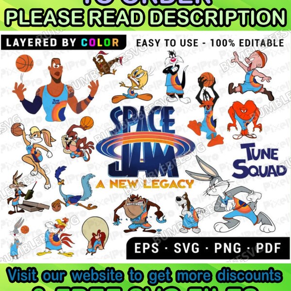Space Jam a New Legacy - Etsy