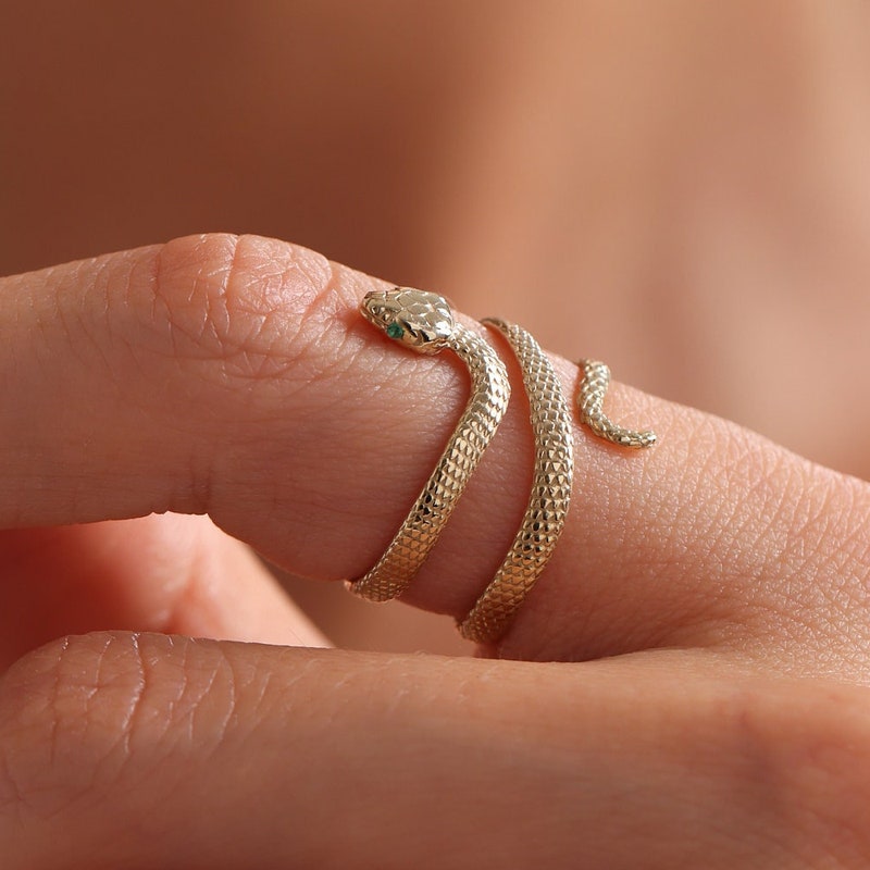 Snake Ring - Etsy