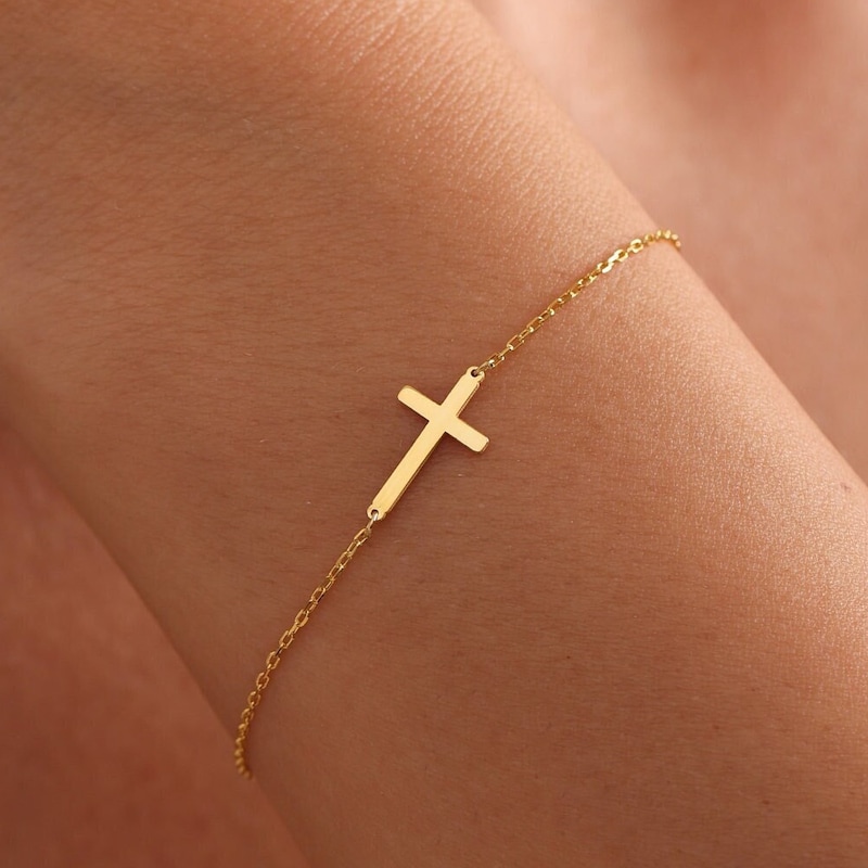 Cross Bracelet Women - Etsy