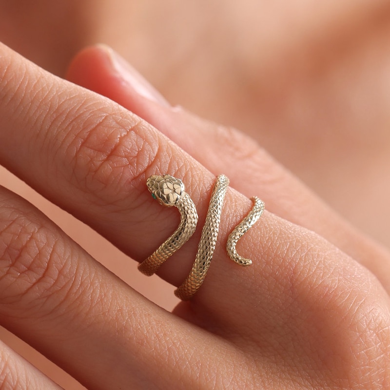 Sterling Spiral Signet Ring - Etsy