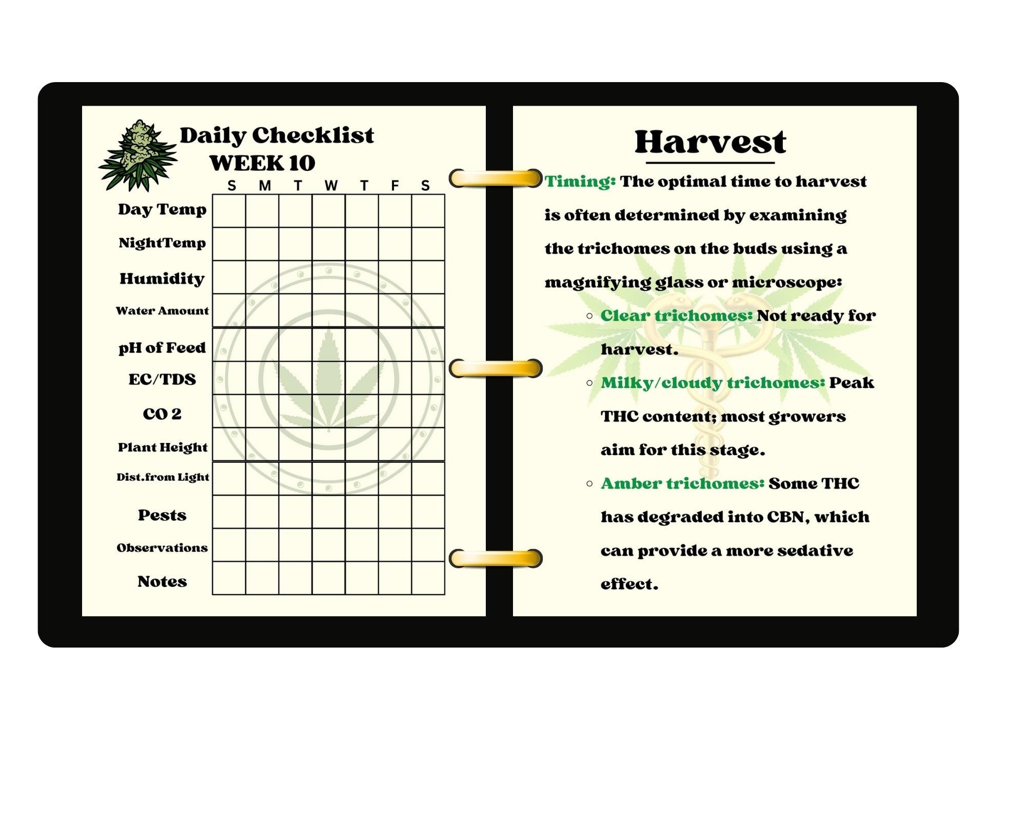 Cannabis Cultivation Journal Medi-mentor Beginner's Guide to Growing ...