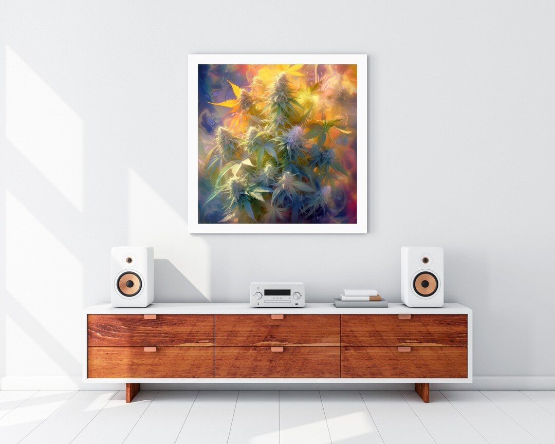 Cannabis Art AI Generated Instant Digital Download PNG Weed - Etsy