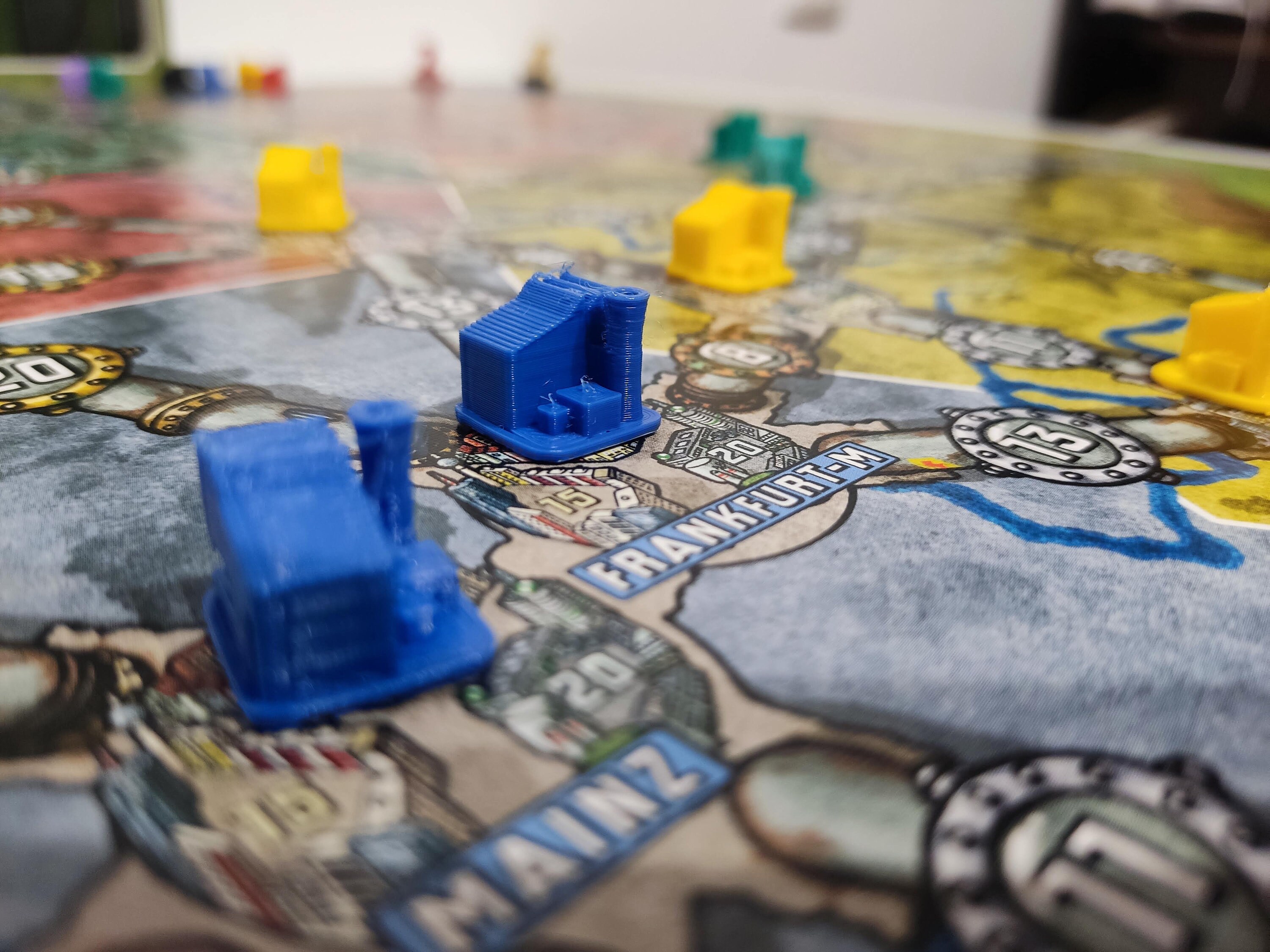 Set of Power Plants for High Voltage Game / Power Grid - Etsy