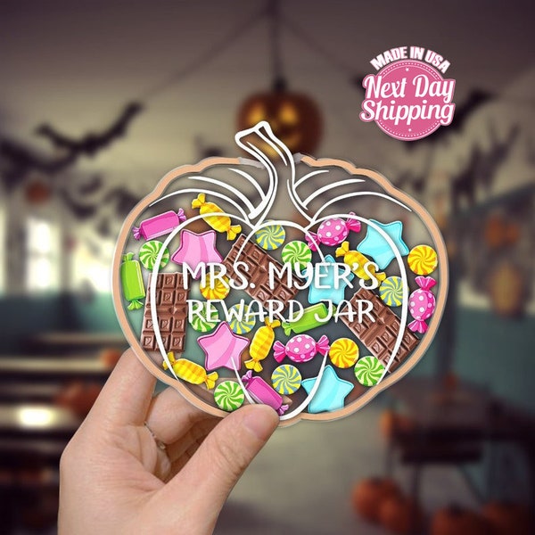 Halloween Reward Jar Tokens - Etsy