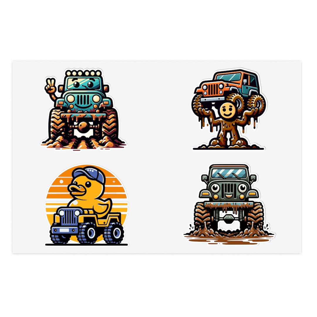 JEEP Life Sticker Sheets, Slap a Sticker on Anything to Give It Your ...