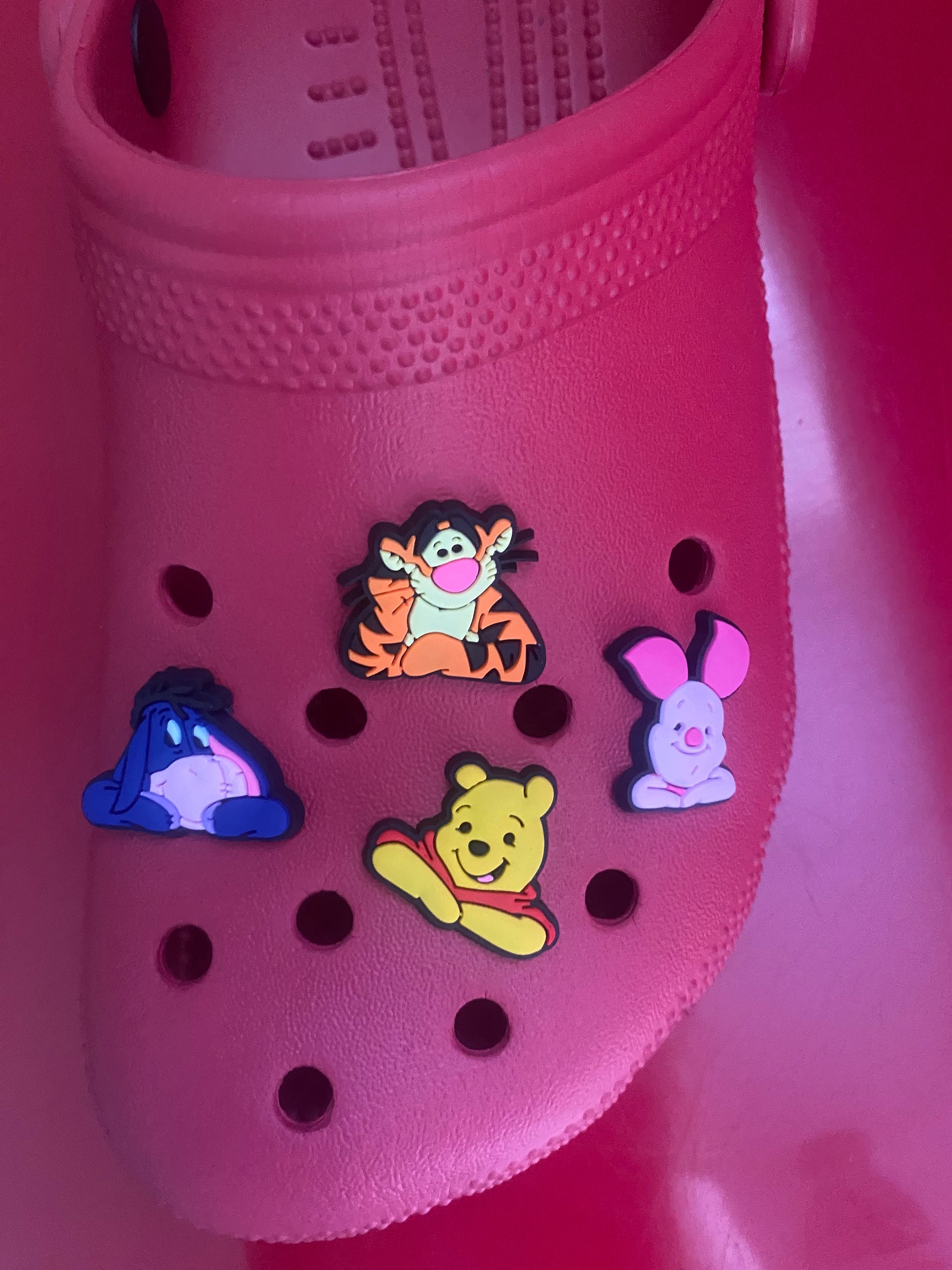 Piglet Eeor Tigger and Pooh Bear Croc Charms Se of 4 - Etsy UK