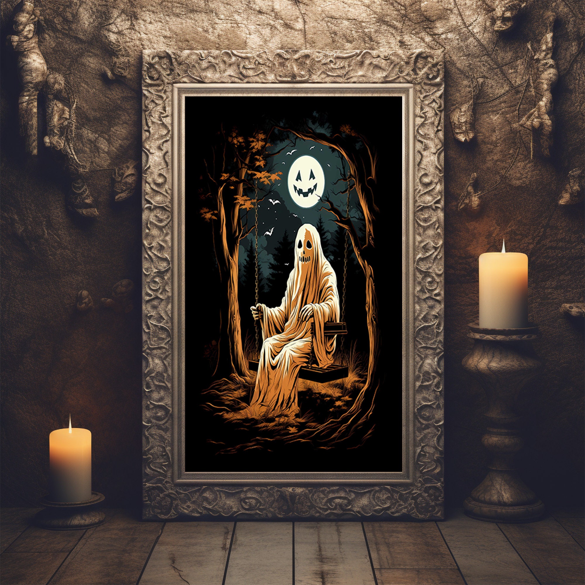 Ghost Painting, Dark Academia, Ghost Drawing, Gothic Art, Spooky ...