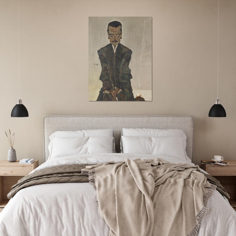 Egon Schiele Poster, Egon Schiele Print, Austrian Expressionism ...
