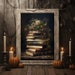 Dark Academia Print Moody Victorian Wall Art Dark Decor - Etsy