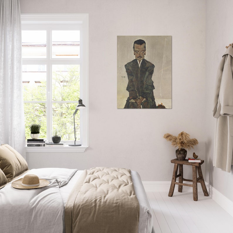 Egon Schiele Poster, Egon Schiele Print, Austrian Expressionism ...