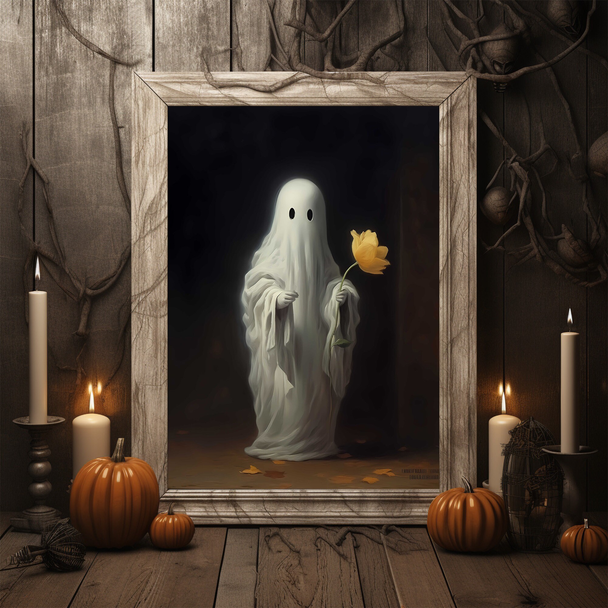 Ghost Painting, Dark Academia, Ghost Drawing, Gothic Art, Spooky ...