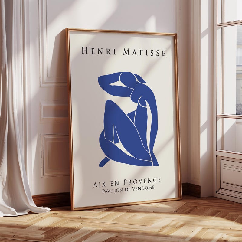 Matisse Blue Nude - Etsy