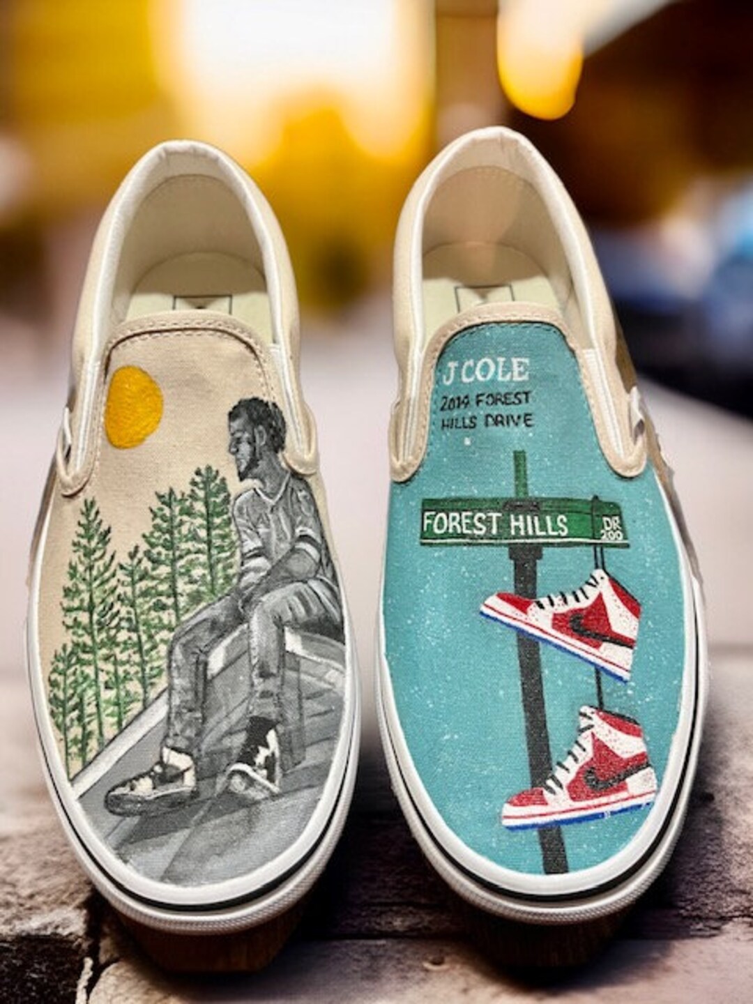 DESIGN YOUR OWN Custom Order Personalized Hand Painted Vans Kids/womens ...