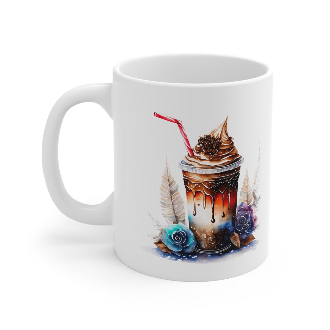 Cold Coffee Mug, Cold Coffee Cup, Cute Coffee Mug, Cozy Winter Mug ...