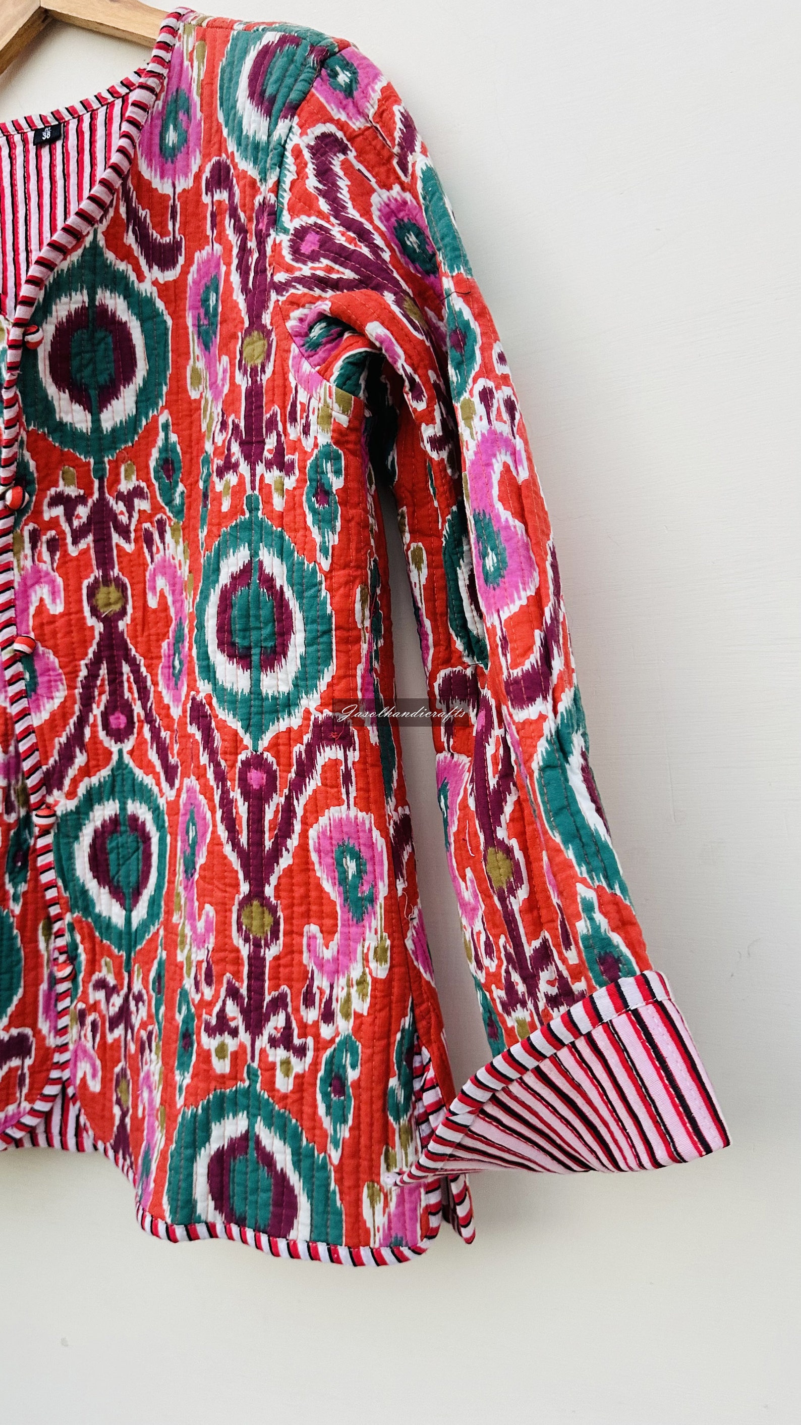 Indian Handmade Kantha Quilted Real Patch Work Reversible - Etsy