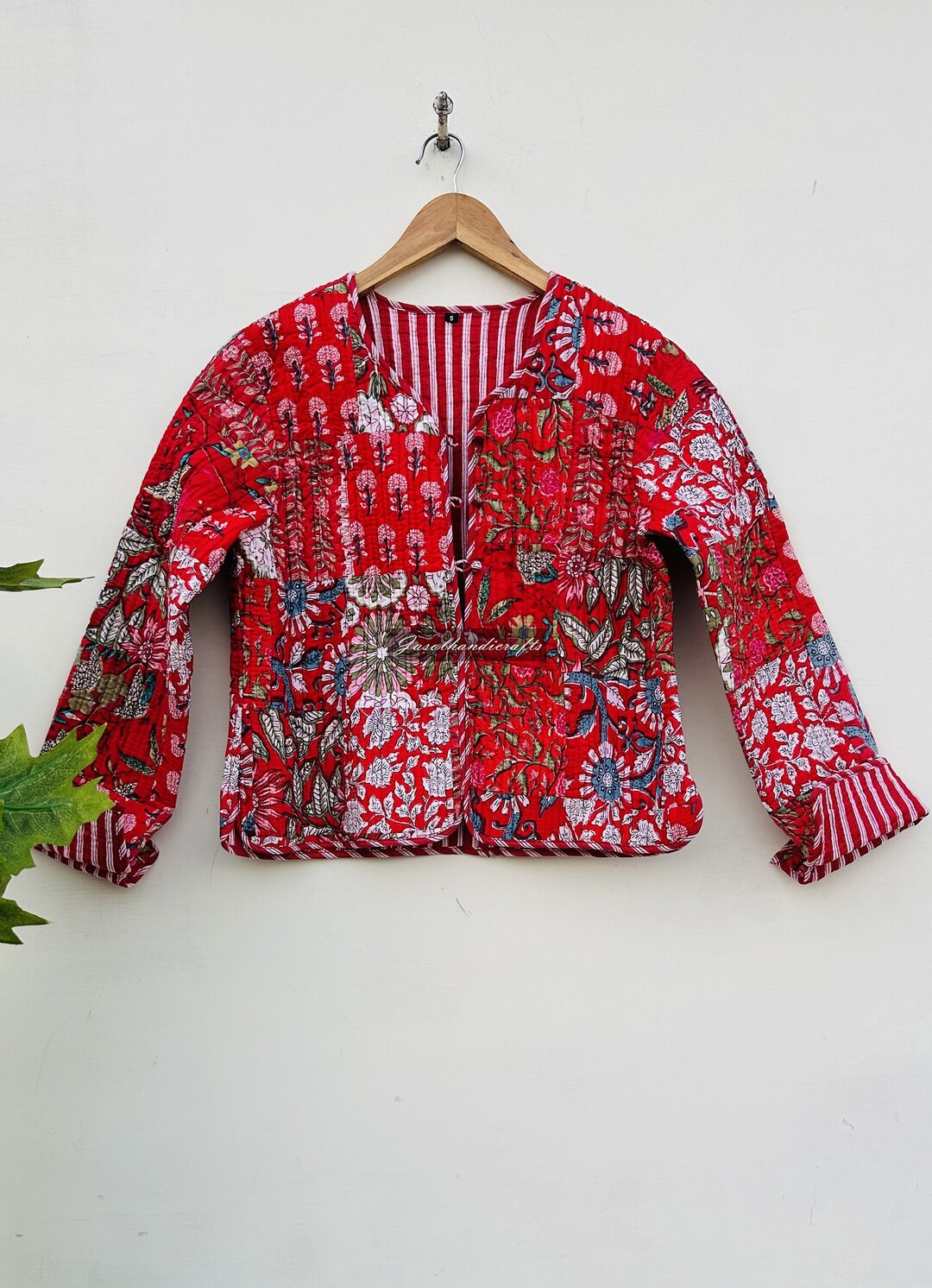 Handmade Patchwork Jackets, Indian Cotton Handmade Winter Jacket Coat ...