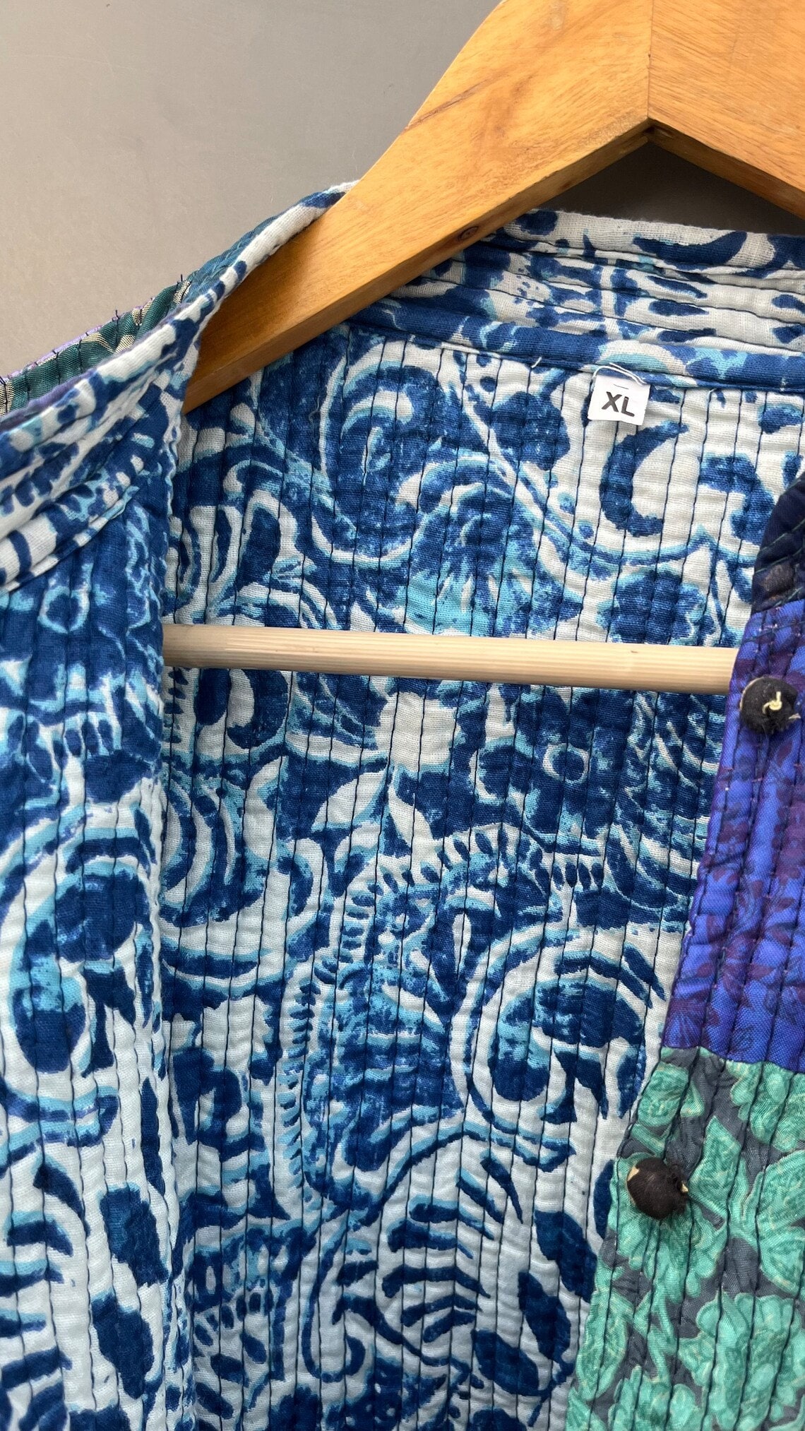 Silk Matching Handmade Patchwork Jacket Gift for Her - Etsy