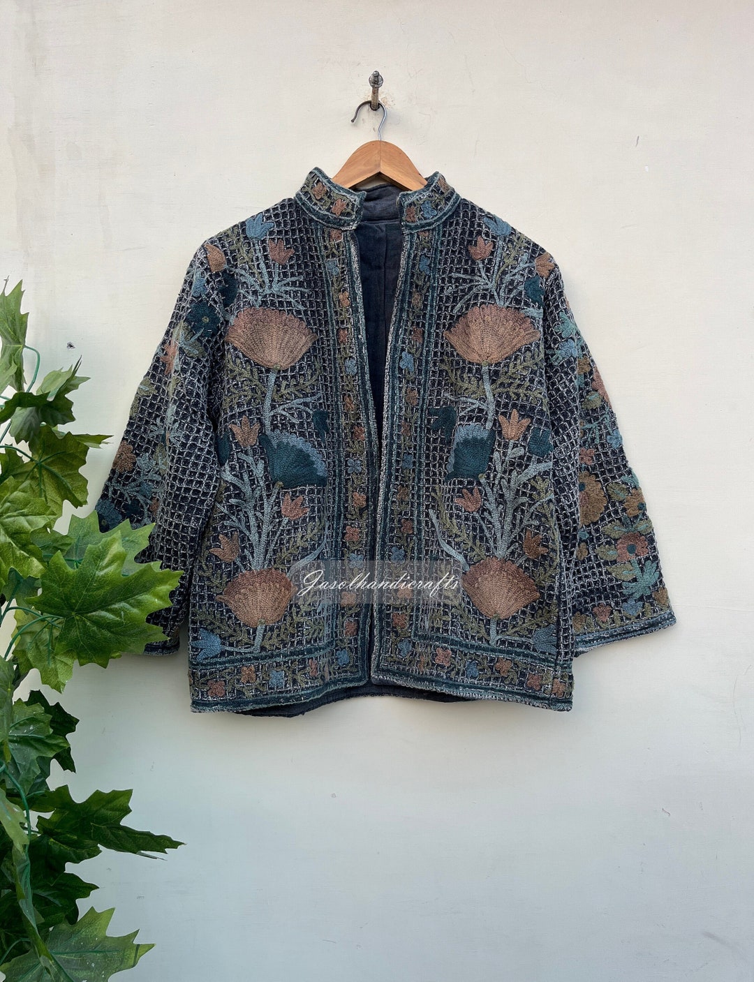 Waffle Pattern Tnt Suzani Jacket - Etsy