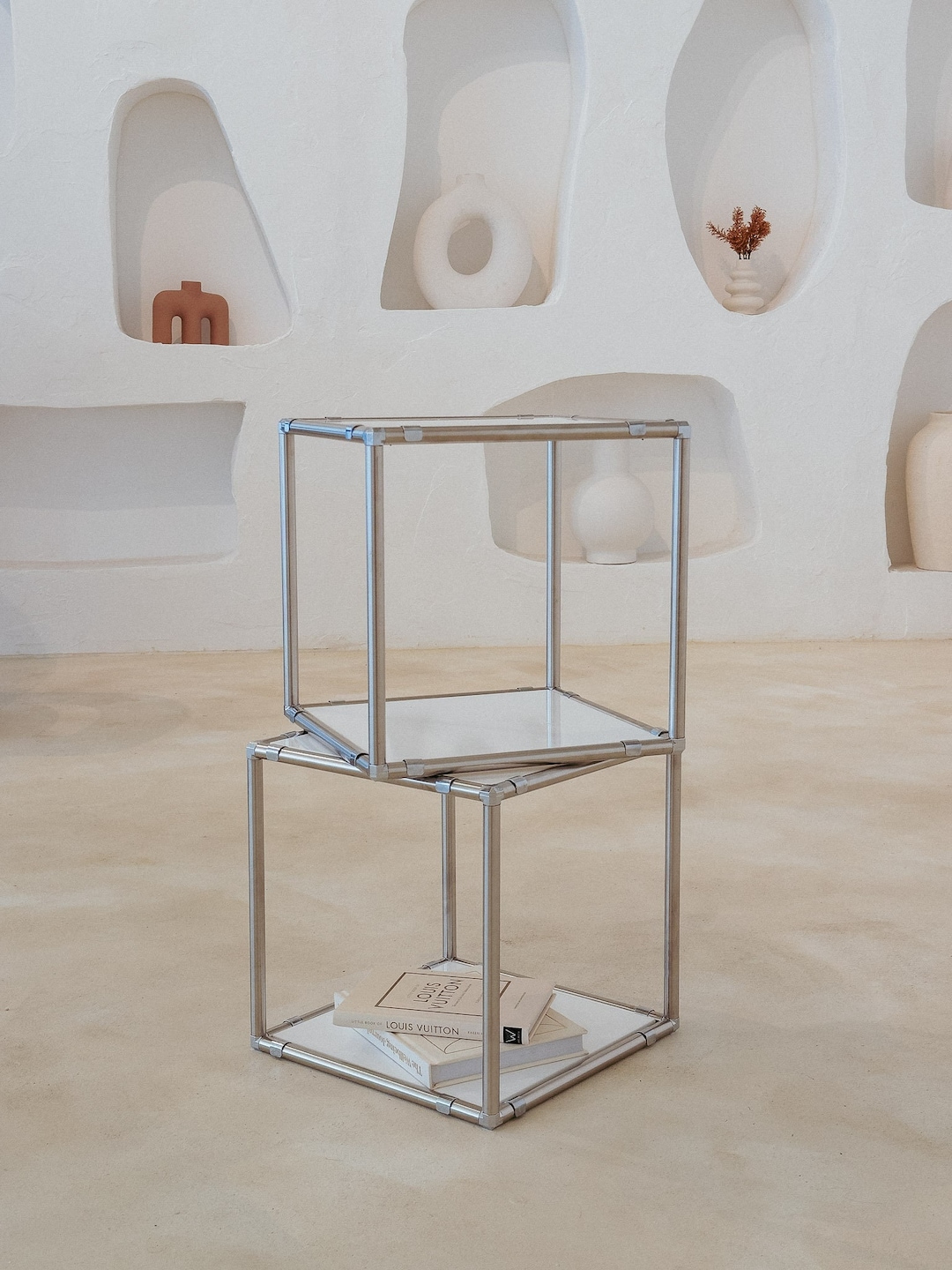 Mugu Mid-century 2-tier Shelf : Tool Box for Stylish Interiors - Etsy