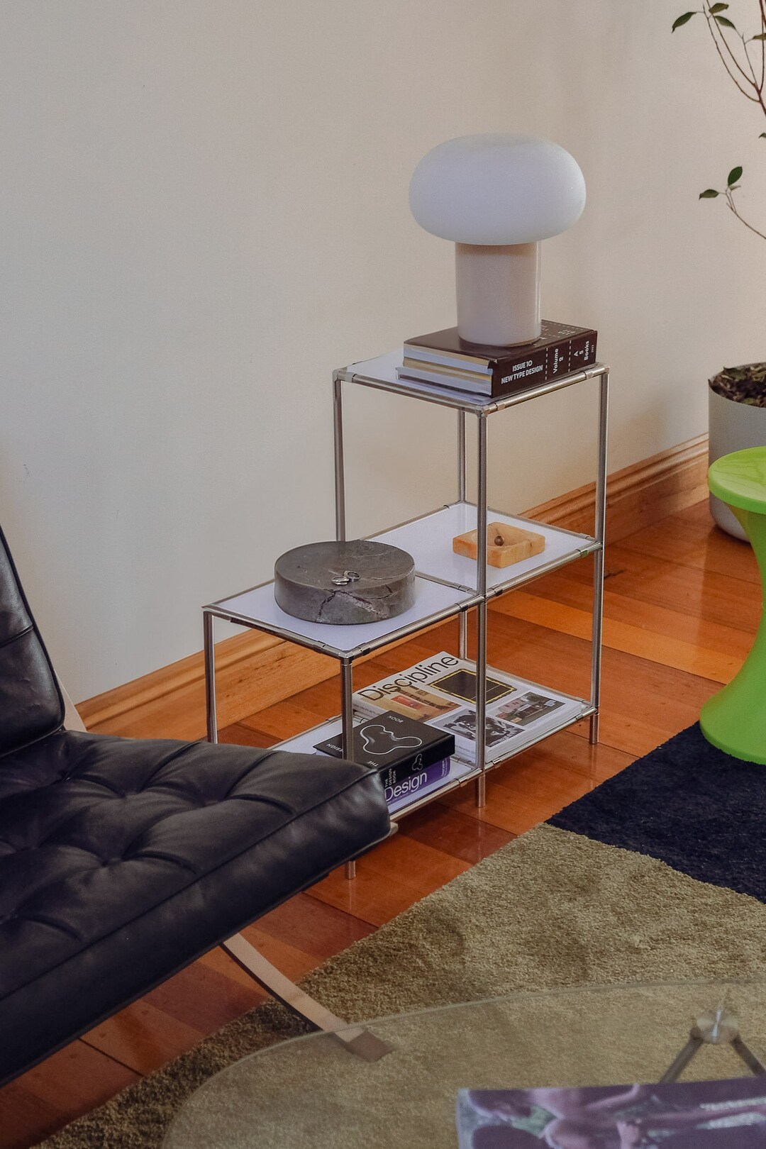 Mid-century 2-tier Shelving Unit: Modern Modular and Bookshelf for ...