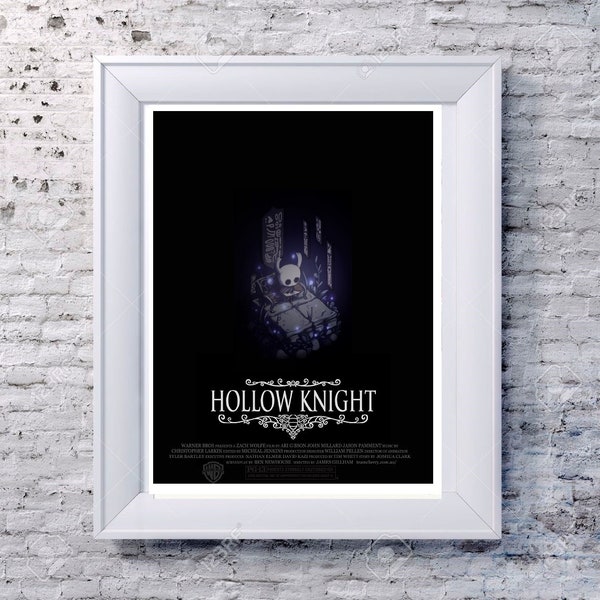 Hollow Knight Cover Poster - Etsy