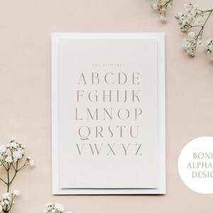 Antique Storybook Geese, Silly Goose Print, Printable Neutral Alphabet ...