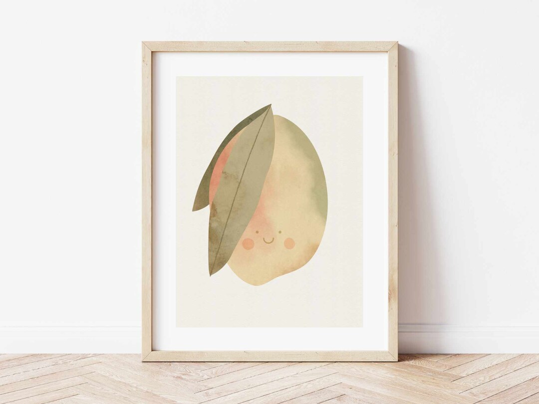 Mango Artwork for Kids' Room Digital Prints for Playroom Artwork for ...